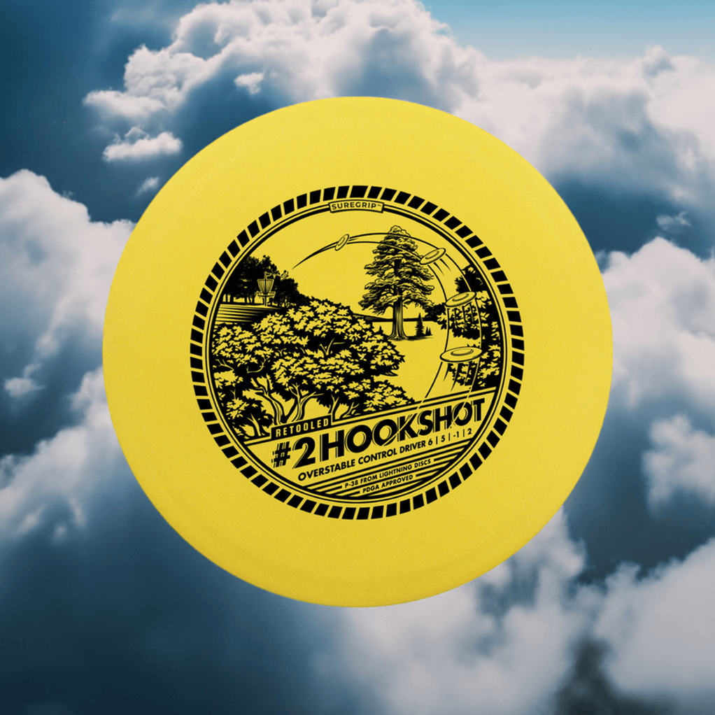 Lightning Sure Grip #2 Hookshot Fairway Driver Golf Disc | CornholeBags.com