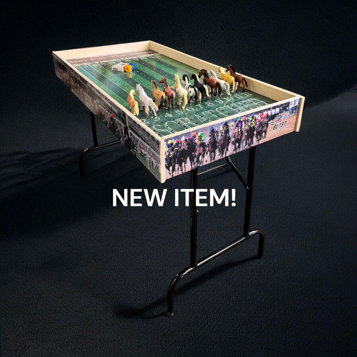 Less than Perfect - Turf Theme Jumbo Horse Game with Printed Rails ...