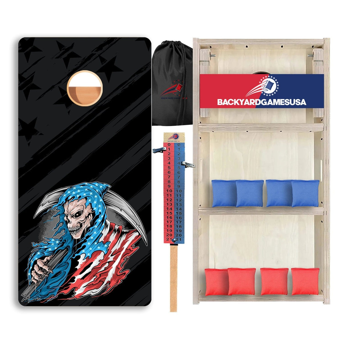 Grim Reaper Professional Cornhole Boards — CornholeBags.com